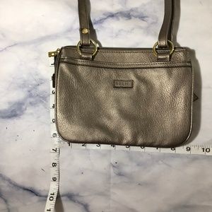 Relic | Bags | Relic By Fossil Metallic Bronze Crossbody Purse | Poshmark